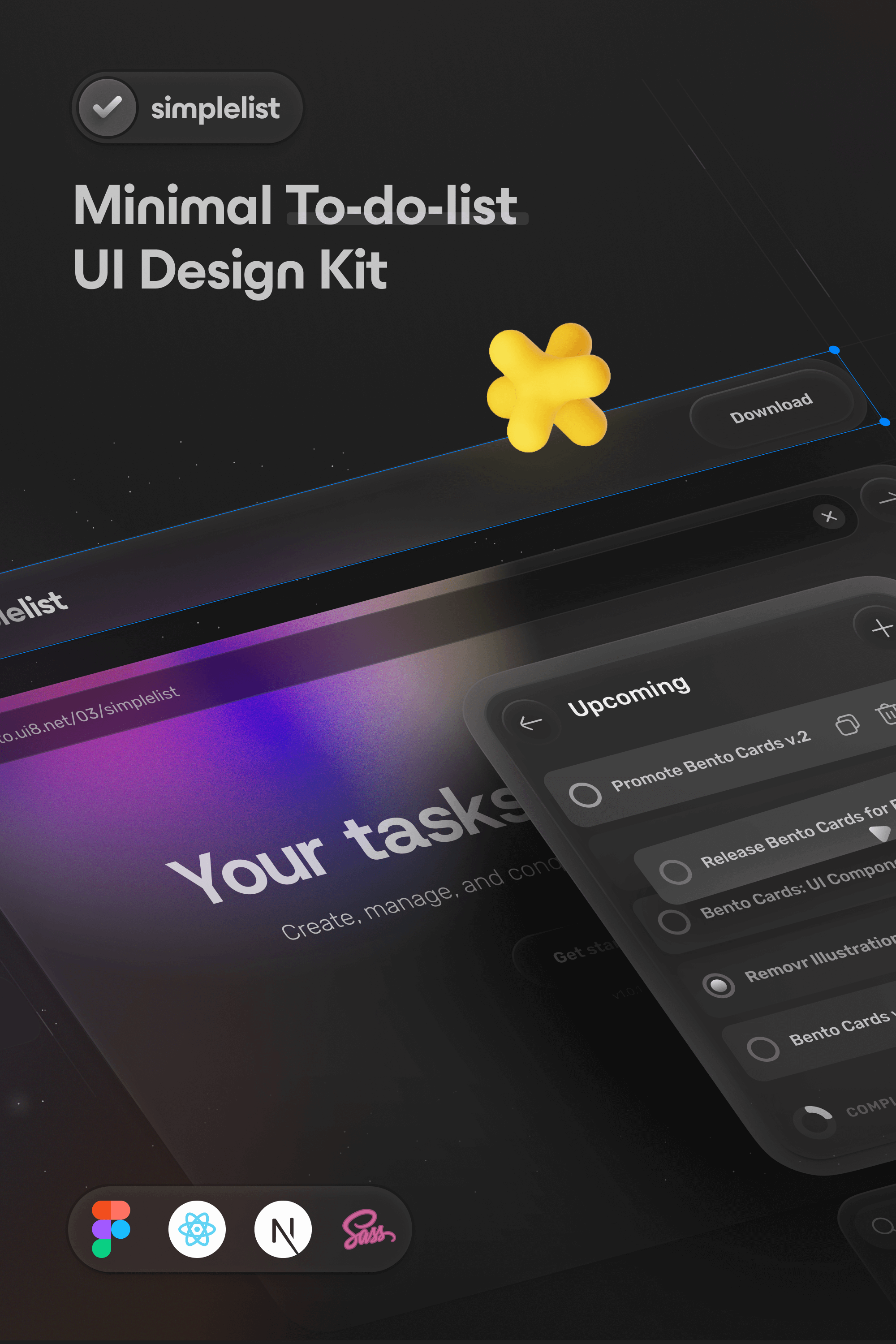 Bento Cards: Landing